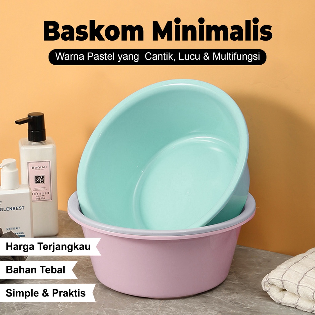 Jual Baskom Plastik Multifungsi / Bak Minimalis Ukuran 31x11cm / Baskom ...