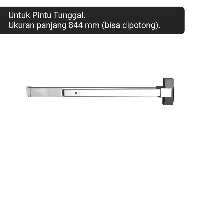 Jual Handle Pintu Emergency Marks Panic Bar Stainless Steel 304 - Fdh ...