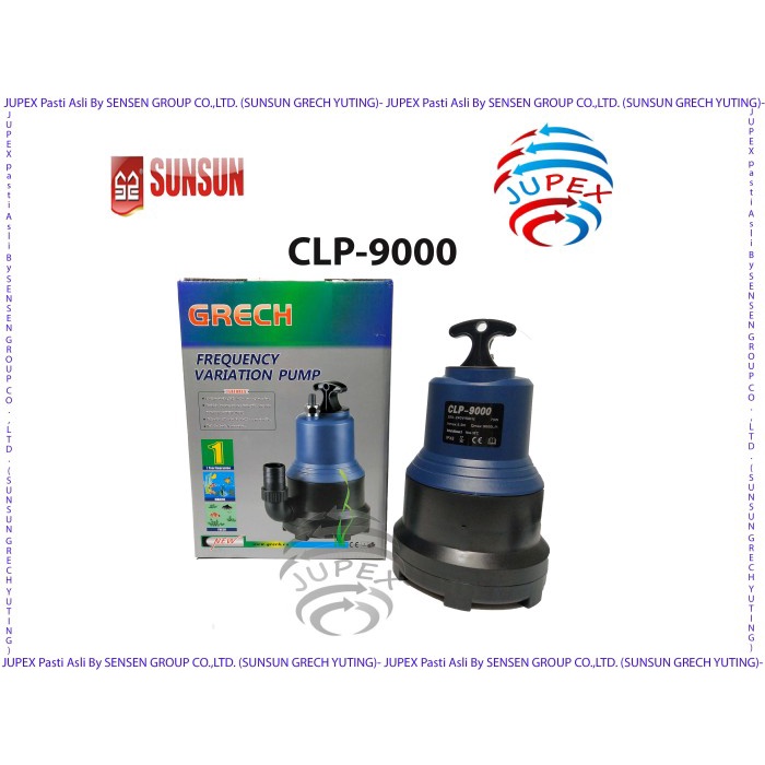 Jual [New Ori] Sunsun / Grech Clp-9000 Submersible Pump 70W 9000L/Jam Clp 9000 Ori Bisa Gojek ...