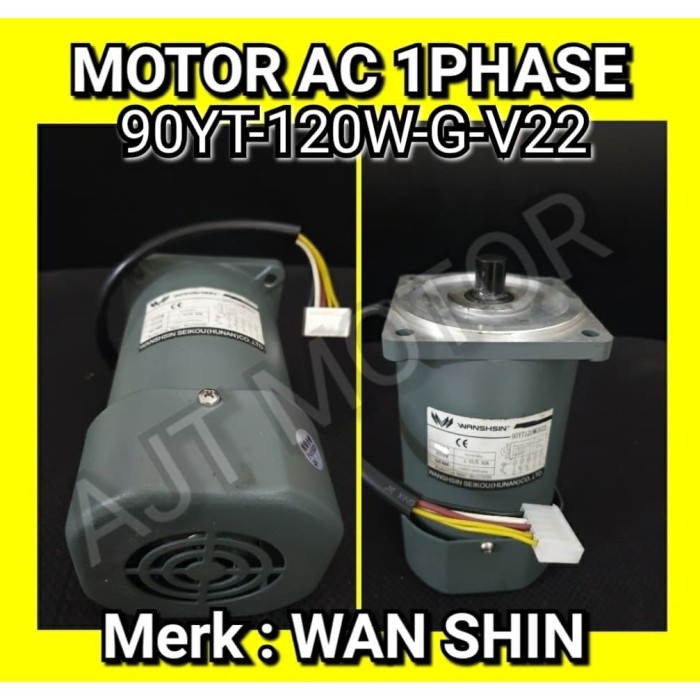 Jual [New Ori] Motor Listrik Ac Single Phase - Motor Induksi Conveyor ...