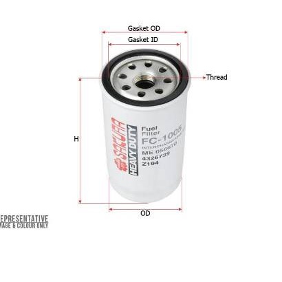 Jual Filter solar atas mitsubishi fuso 8dc9, 6d22 best | Shopee Indonesia