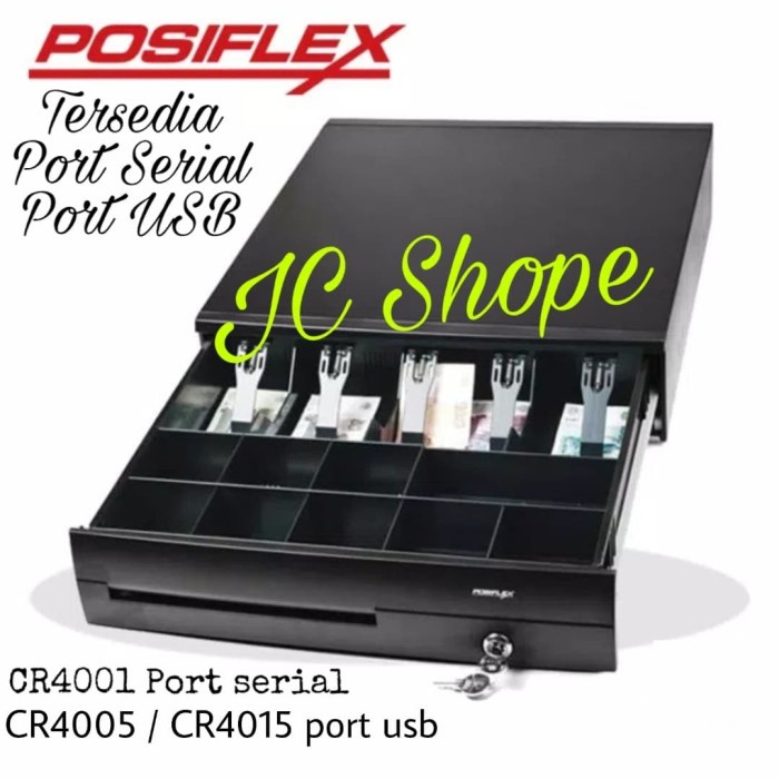 Jual Katlen Cash Drawer Posiflex (Serial/Usb) | Shopee Indonesia
