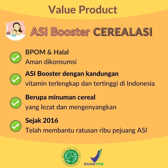 Jual ren Cerealasi - Soya Cereal | Pelancar ASI / ASI Booster | 1 BOX ...