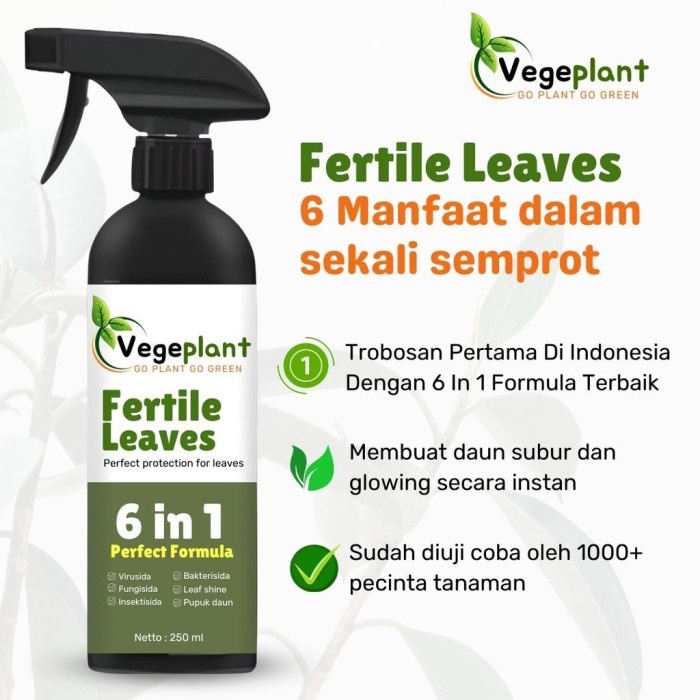 Jual Vegeplant Fertile Leaves Edisi Khusus Vitamin Daun/ Fungisida Obat ...