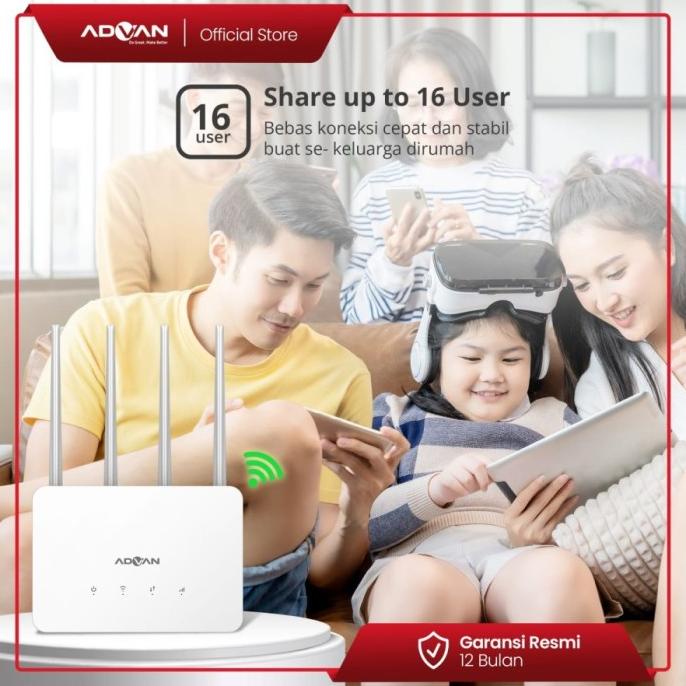 Jual NEW SALE !!! Modem Router Wifi 4G LTE Advan CPE V1 Unlock Support ...