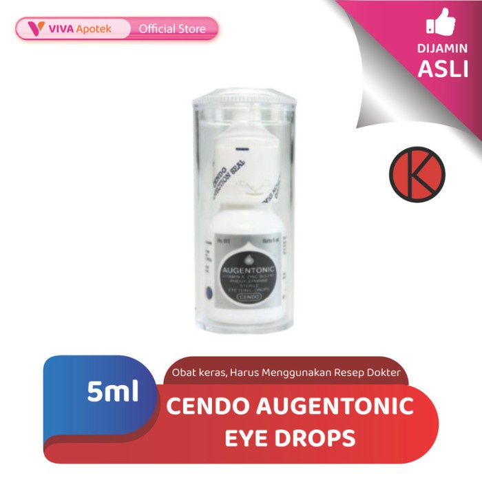 Jual Cendo Augentonic Eye Drops / Mata Lelah / Iritasi Mata (5 ml ...