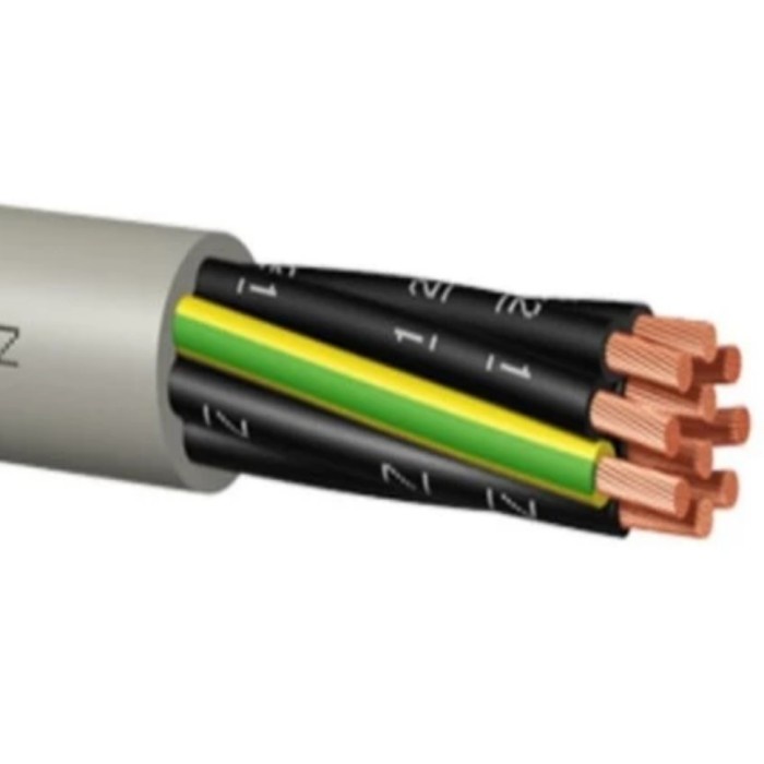 Jual Kabel Kontrol YSLY-JZ 18x0.75 Control YSLY 18x0,75 Tanpa Screen ...