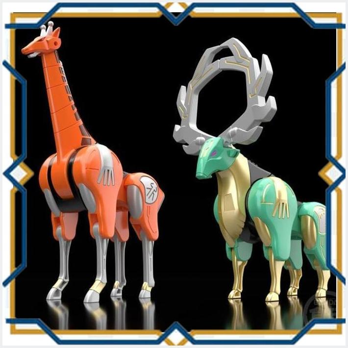 Jual [aug] smp shokugan modeling project gaoranger gao deer giraffe ...