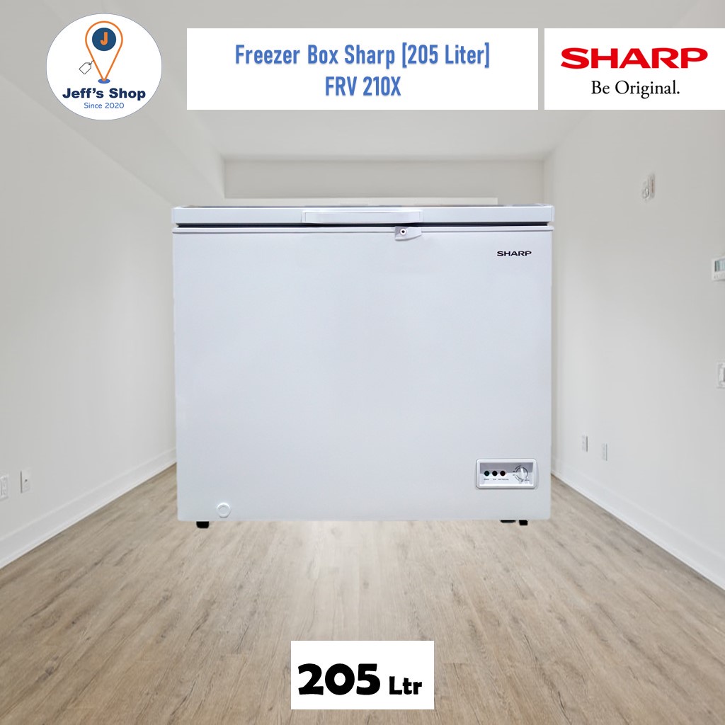 Jual Chest Freezer / Freezer Box Sharp [205 Liter] FRV 210X | Shopee ...