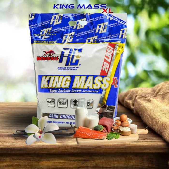 Jual King Mass 20lbs KingMass RC Gainer ronnie coleman Gainer RC ...
