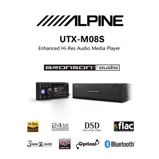 Jual Ori Headunit Alpine Utx M08S Hi-Res Audio Player Diskon | Shopee ...