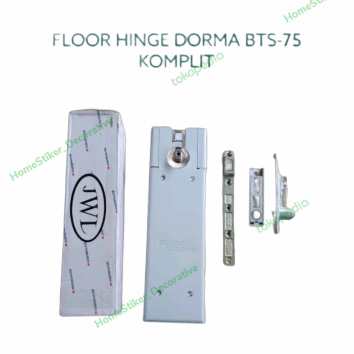 Jual [New Ori] Floor Hinge Dorma Bts-75 Komplit Set Engsel Tanam Lantai ...