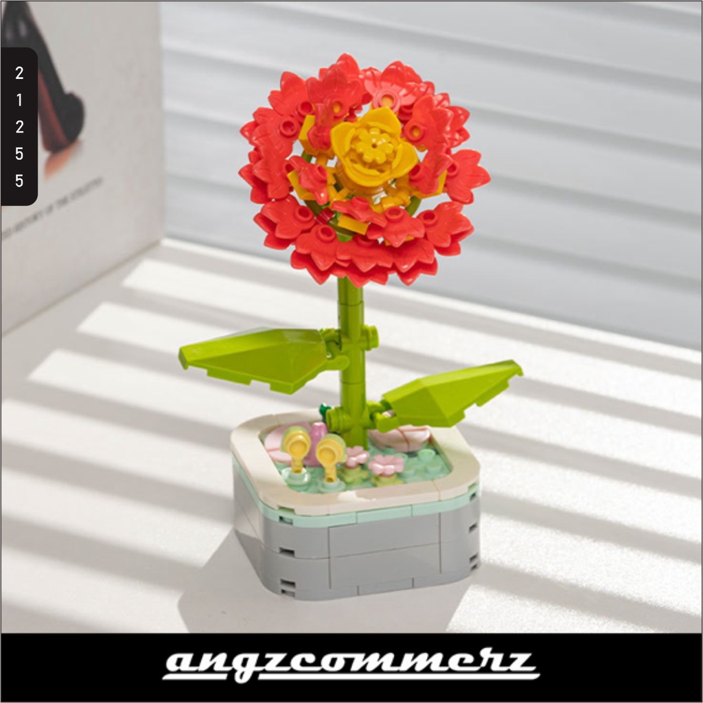Jual Nano Block Flower Series Mainan Balok Bunga DIY Brick B5 | Shopee ...