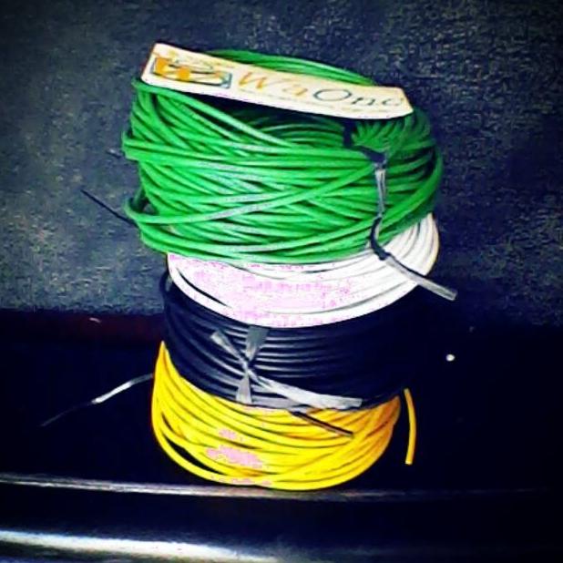 Jual Kabel Body 18 AWG 0.75 mm Meteran Kelistrikan Mobil Motor Serabut ...