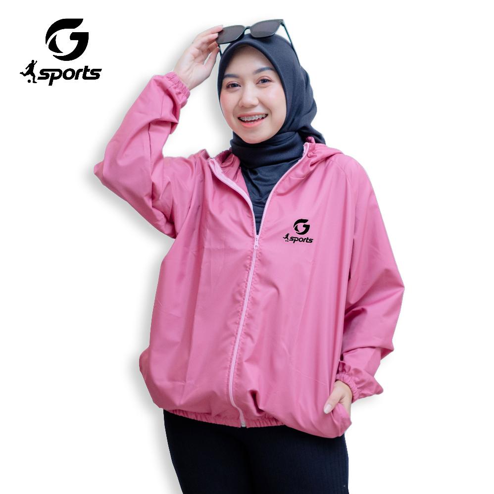 Jual Jersey Parasut Unisex Olahraga Bersepeda Berlari Hiking Sauna Suit ...