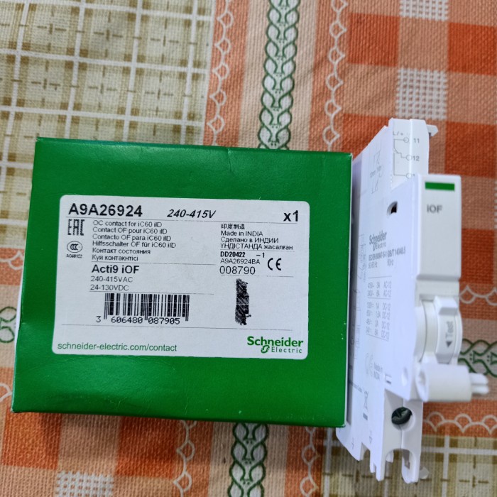 Jual A9A26924 Acti9 Schneider-Kontak Bantu Iof -Ic/O-Ac/Dc | Shopee ...