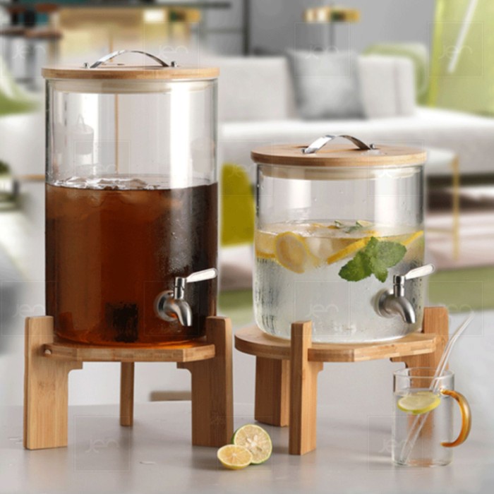 Jual TOPLES KACA AIR DISPENSER SERBAGUNA KAPASITAS BESAR | Shopee Indonesia