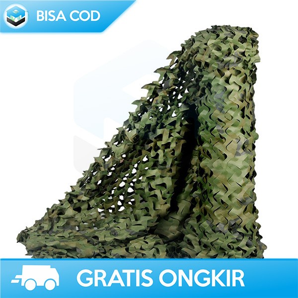 Jual Cod Jaring Kamuflase Ringan Dan Multifungsi Net Militer Cover Kain ...