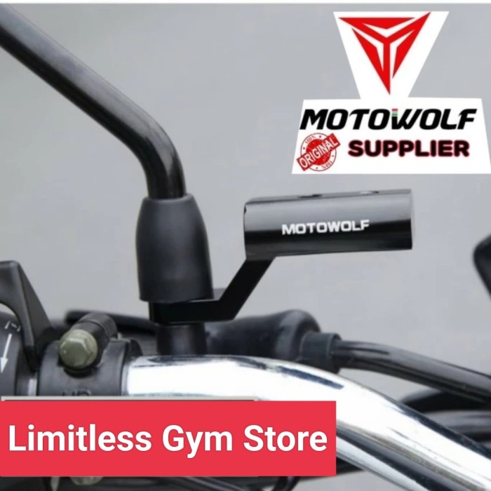 Jual Premium Bracket Spion MOTOWOLF Original - Breket Motor Mini ...