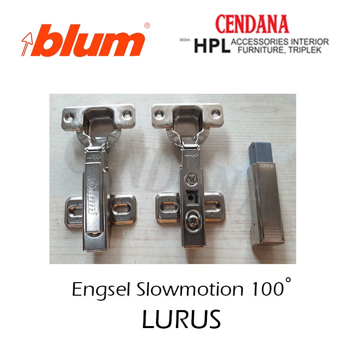Jual ENGSEL BLUM CLIP ON HINGE 100 | Shopee Indonesia
