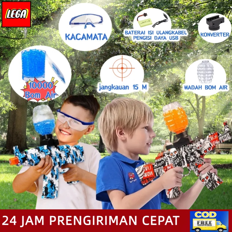 Jual 10000 peluru gel High Speed Pistol Mainan Anak AK Baterai 7.4V 600 ...