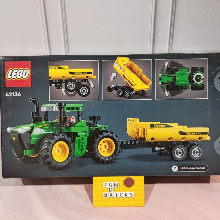 Jual lego 42136 technic john deere 9620r 4wd tractor | Shopee Indonesia