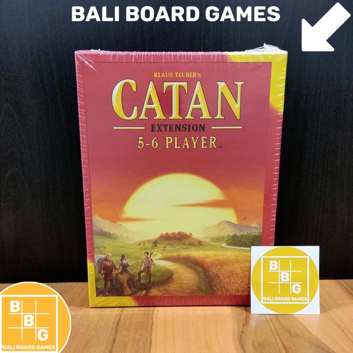 Jual Catan 5-6 Player Extension Board Game - Original Baliboardgames ...