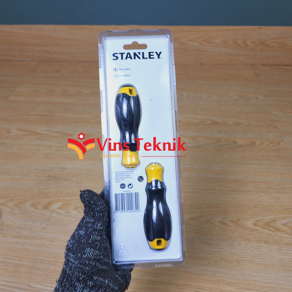 Jual Obeng Set 2Pcs Plus Nus Stanley Stmt66670 Screwdriver Set | Shopee ...