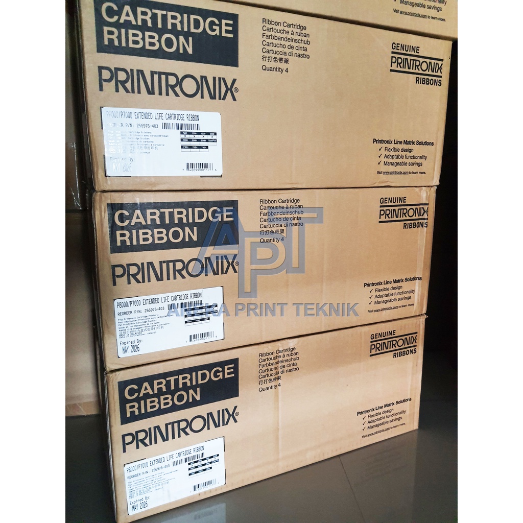 Jual Pita Printronix Extended 256976-403 Original Ribbon Cartridge ...