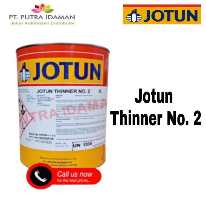 Jual JOTUN THINNER NO.2 5LT / PENGENCER CAT ALKYD (PILOT II) | Shopee Indonesia