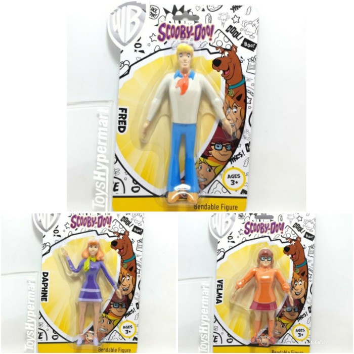 Jual original velma fred daphne set bendable figure nj croce gigim608 ...