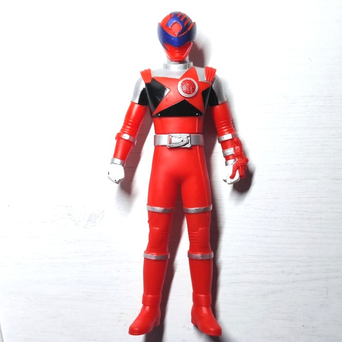 Jual bandai shs action figure 17 cm super uchu sentai kyuranger red ori ...