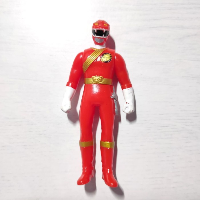 Jual bandai shs super sentai gaoranger red 9 cm action figure original ...