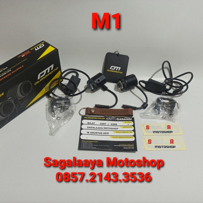 Jual LAMPU SOROT MOTOR LED M1 DUROMOTO / SENLO 15 WATT 15WATT BULB M 1 ...