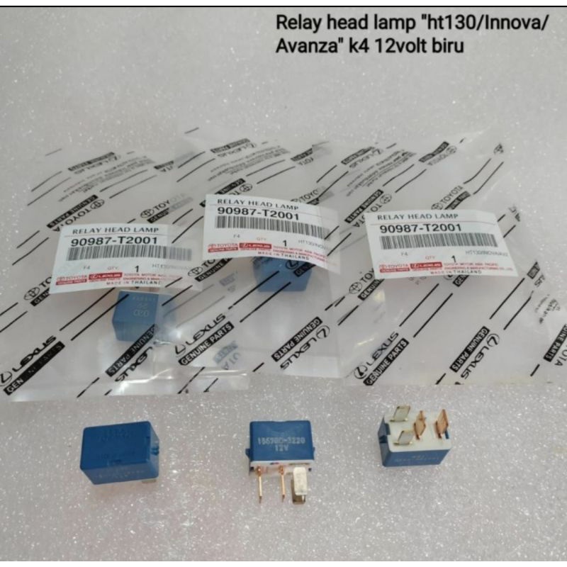 Jual Relay denso biru 12v kaki 5 made in japan | Shopee Indonesia