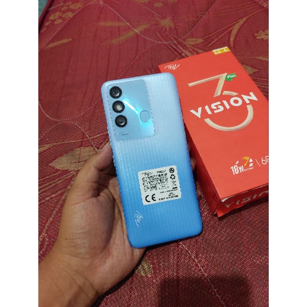 Jual itel vision 3 plus mulus nominus ram 4gb 64gb terawat resmi kya ...