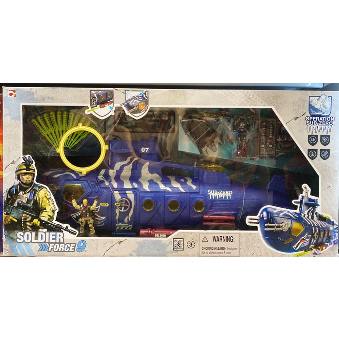 Jual PROMO!!! SALE: SOLDIER FORCE 9 OPERATION SUB ZERO DEEPSEA ...