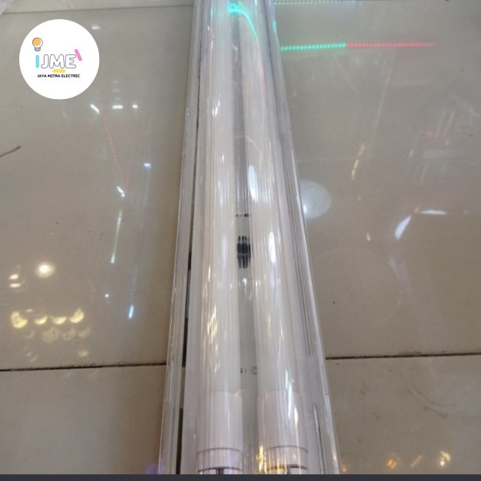 Jual Promo Kap Tl 2X36 Waterproof Ip65 Set + Lampu T8 Led 16 Watt ...