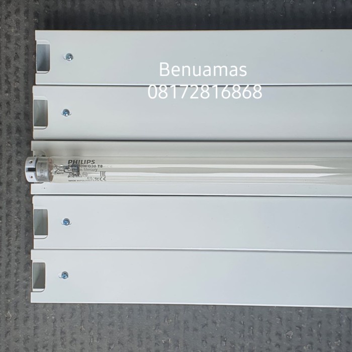 Jual Lampu Kuman Uvc Tl 36W Philips + Kap Balok Panjang 120Cm Terlaris ...