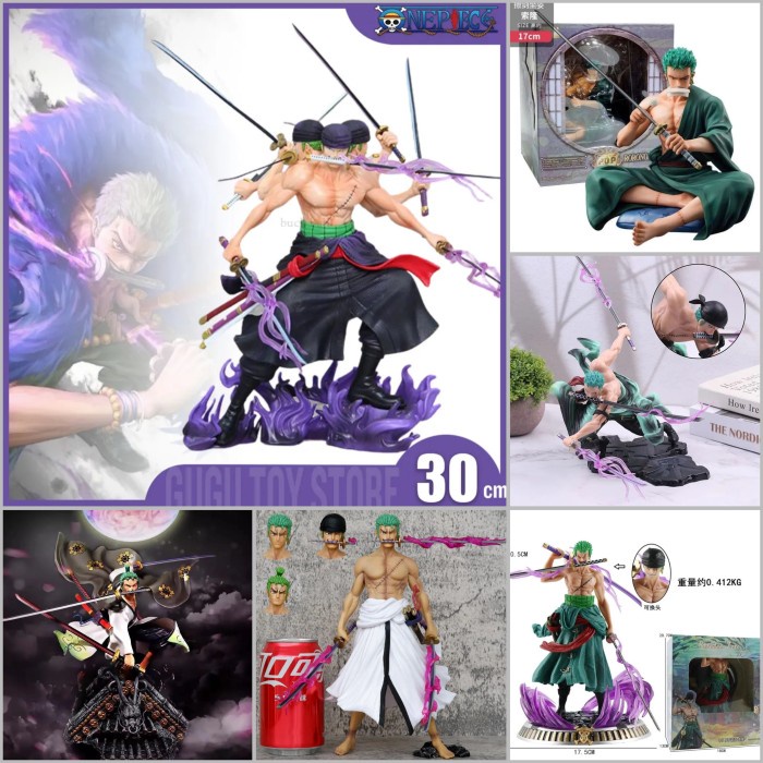 Jual Figure One Piece Roronoa Zoro Arc Wano Santoryu Ougi Daishinkan ...