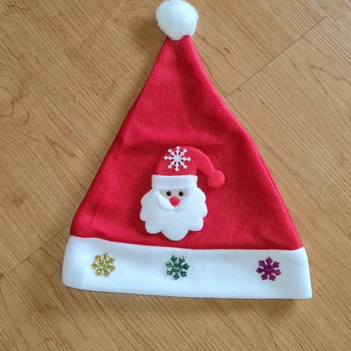Jual Natal Topi Santa Claus Christmas Untuk Anak Limited Edition ...