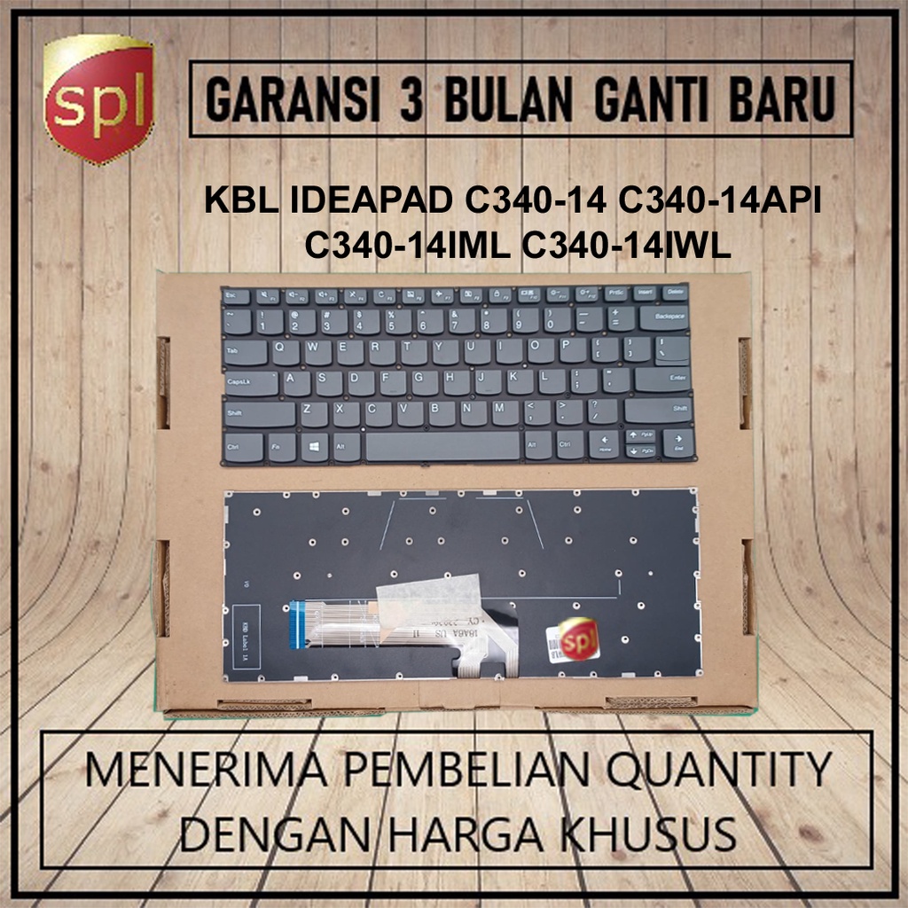 Jual Keyboard Lenovo Ideapad C340-14 C340-14api C340-14iml C340-14iwl | Shopee Indonesia