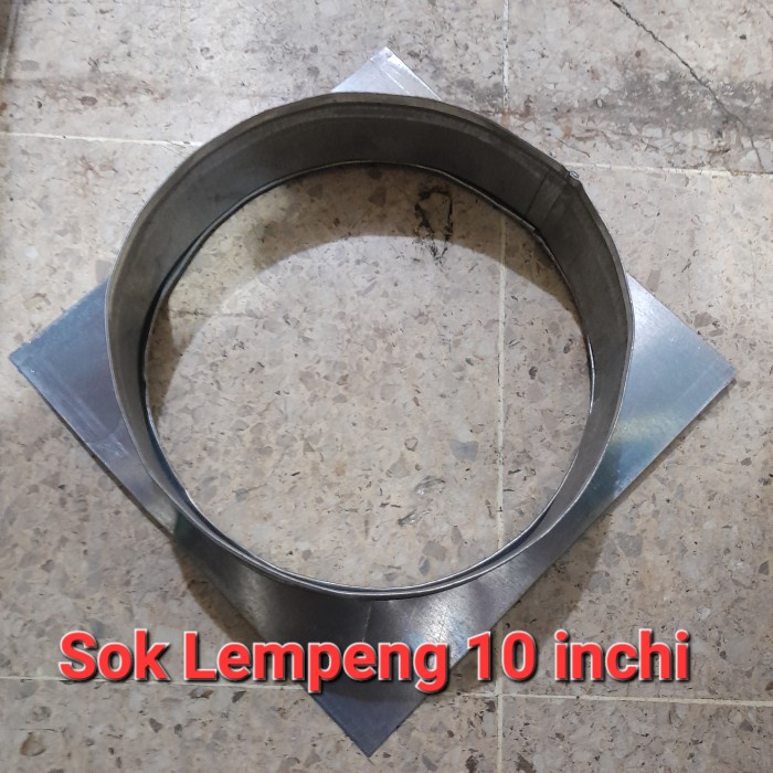 Jual SOK CEROBONG ASAP 10 INCHI /KONEKTOR FLEXIBLE CEROBONG AC. SOK ...