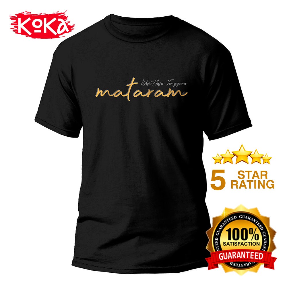 Jual T-Shirt Distro Premium - MATARAM - Kaos Khas MATARAM - MTR2 ...