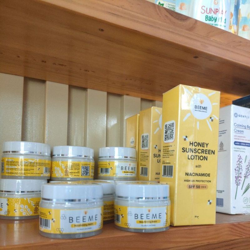 Jual BEEME nourshing balm & BEEME sunscreen lotion SPF 50+++ | Shopee ...