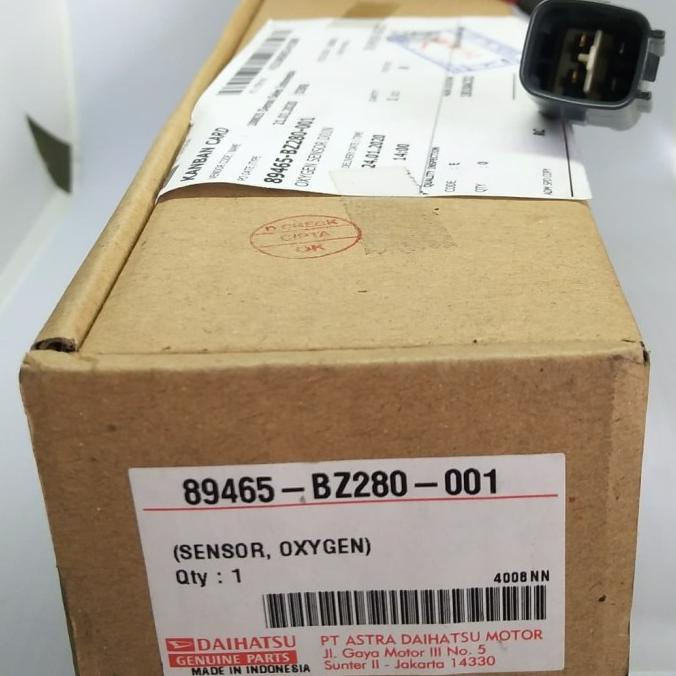 Jual SENSOR OKSIGEN 89465-BZ280-001 UNTUK MOBIL AVANZA/XENIA 1.300CC ...