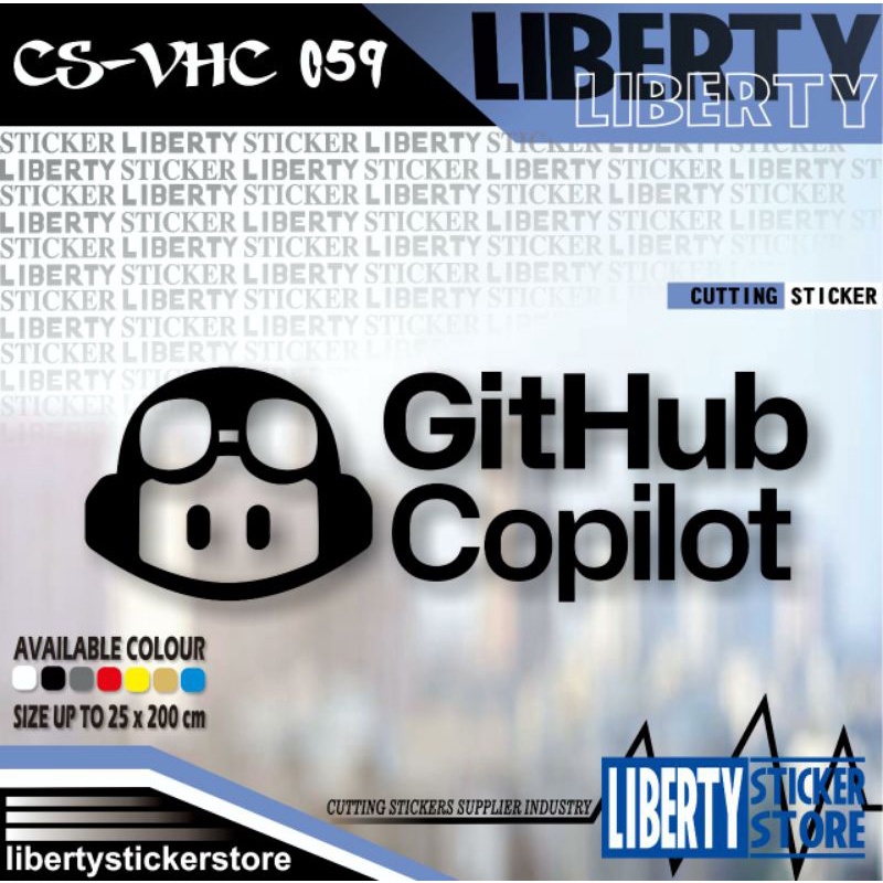 Jual Cutting Sticker Github Copilot | Cutting Stiker Github Copilot ...