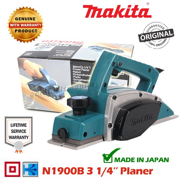 Jual Mesin Serut MAKITA N1900 B Mesin Planer Ketam Serut N 1900B Sugu Pasah Kayu Made In Japan N ...