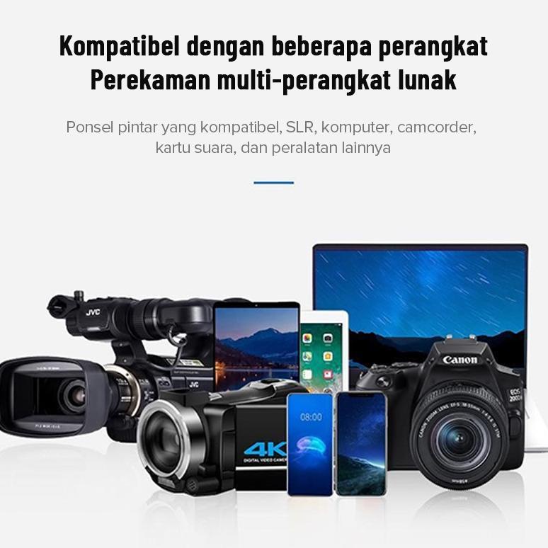 Jual Sale Vlogging Kit Paket Vlog 5 In 1 Led Video Light Phone Holder ...