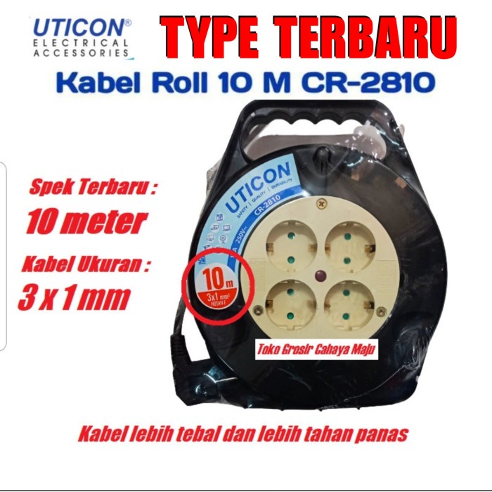 Jual Ut Kabel Roll 10M Full Cr2810 Rol Gulung 10 M Meter Cr-2810 Asli ...